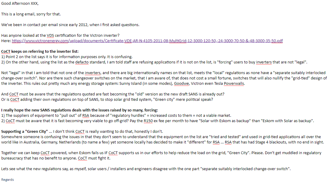 Anyone like to look over my proposed SSEG application and diagram ...