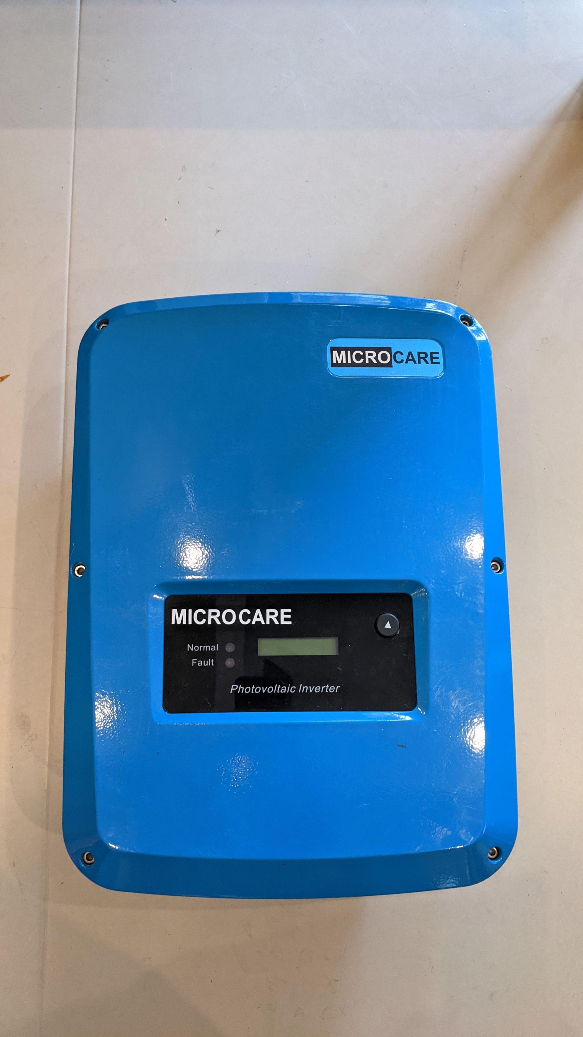Microcare 3kw Grid Tie Inverter - Classifieds - Power Forum - Renewable ...