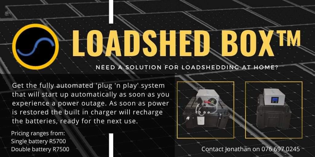 Load shedding box for sale - Classifieds - Power Forum - Renewable ...