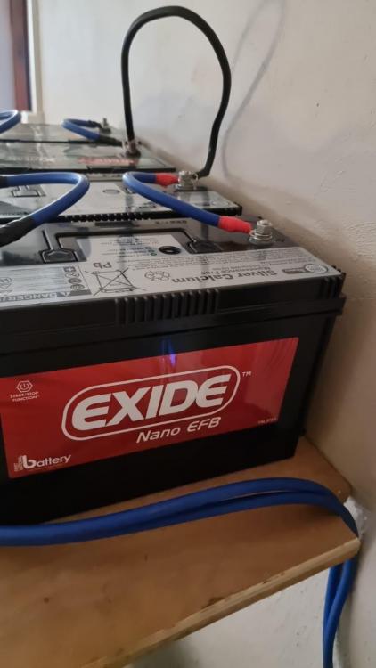 12V Exide Silver Calcium Deep Cycle Batteries - Classifieds - Power ...
