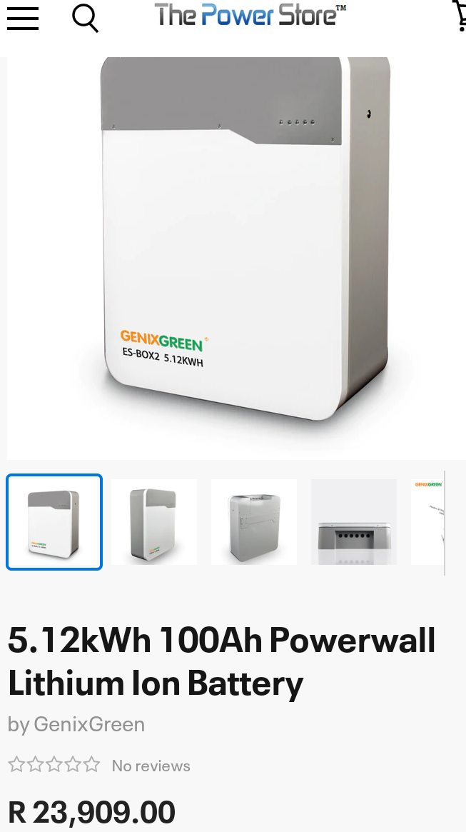 Genixgreen ES-BOX2 5.12KWH - Batteries - Power Forum - Renewable Energy ...