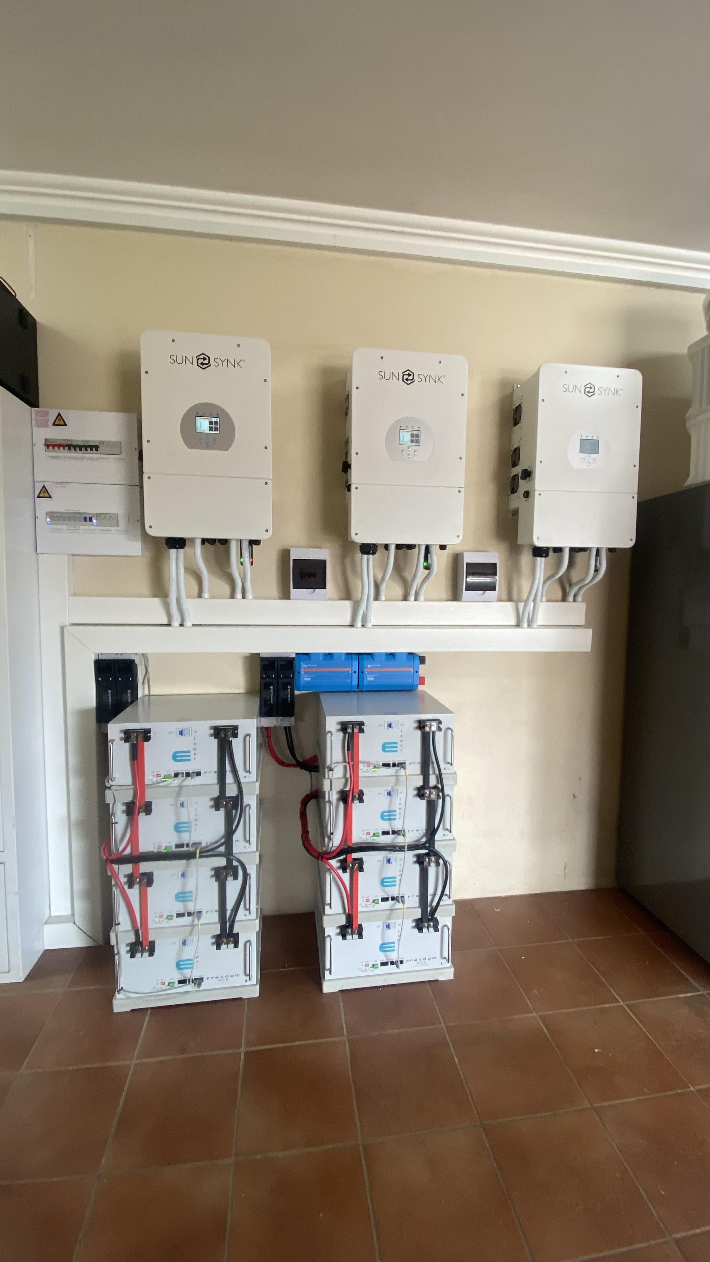 Sunsynk 3Phase Setup. (3x8.8kw) - Inverters - Power Forum - Renewable ...