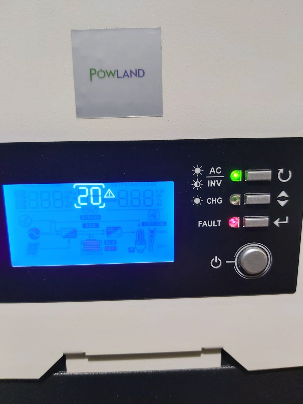 Hybrid inverter locked up and showing strange error code - Inverters ...