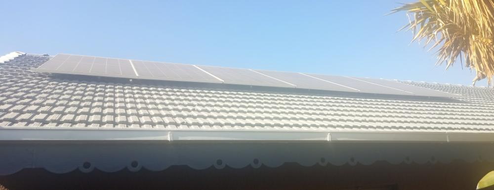 12 x JA 72 cell 545w panels string configuration and loads with ...