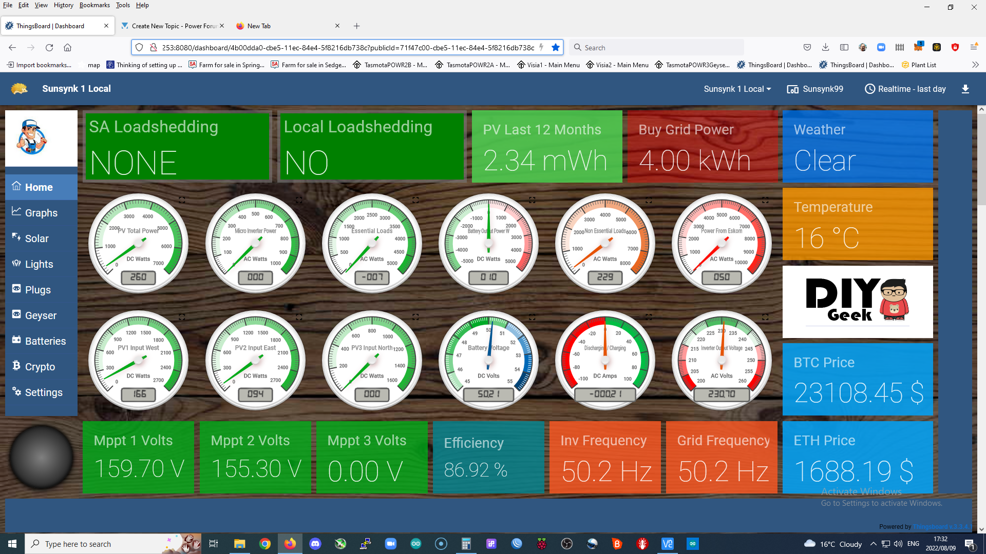 What is the best way to calculate the overall system efficiency ...