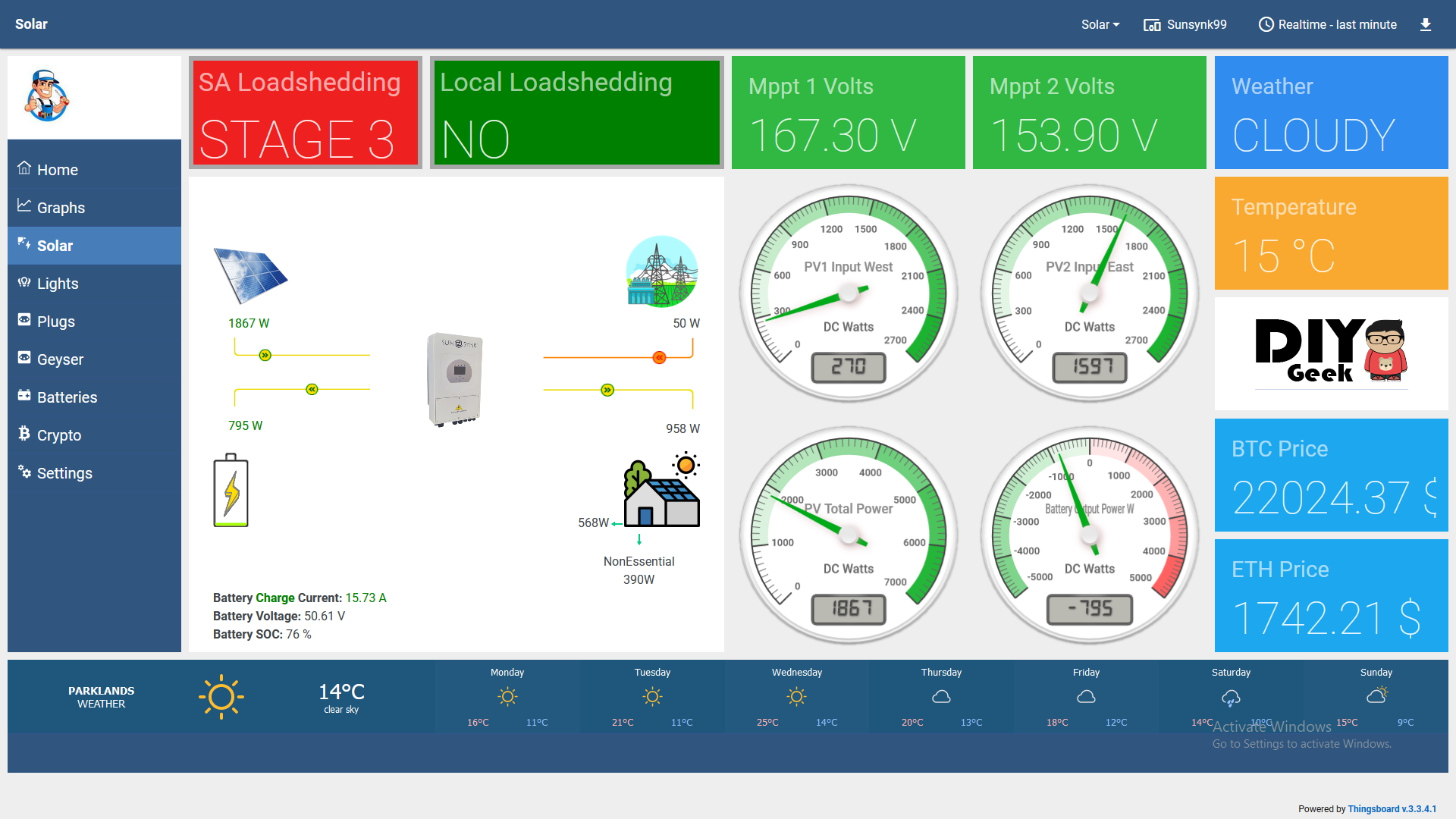 Off-Grid Trial For August/September 2022 - Page 7 - Beat Load Shedding - Power Forum - Renewable ...