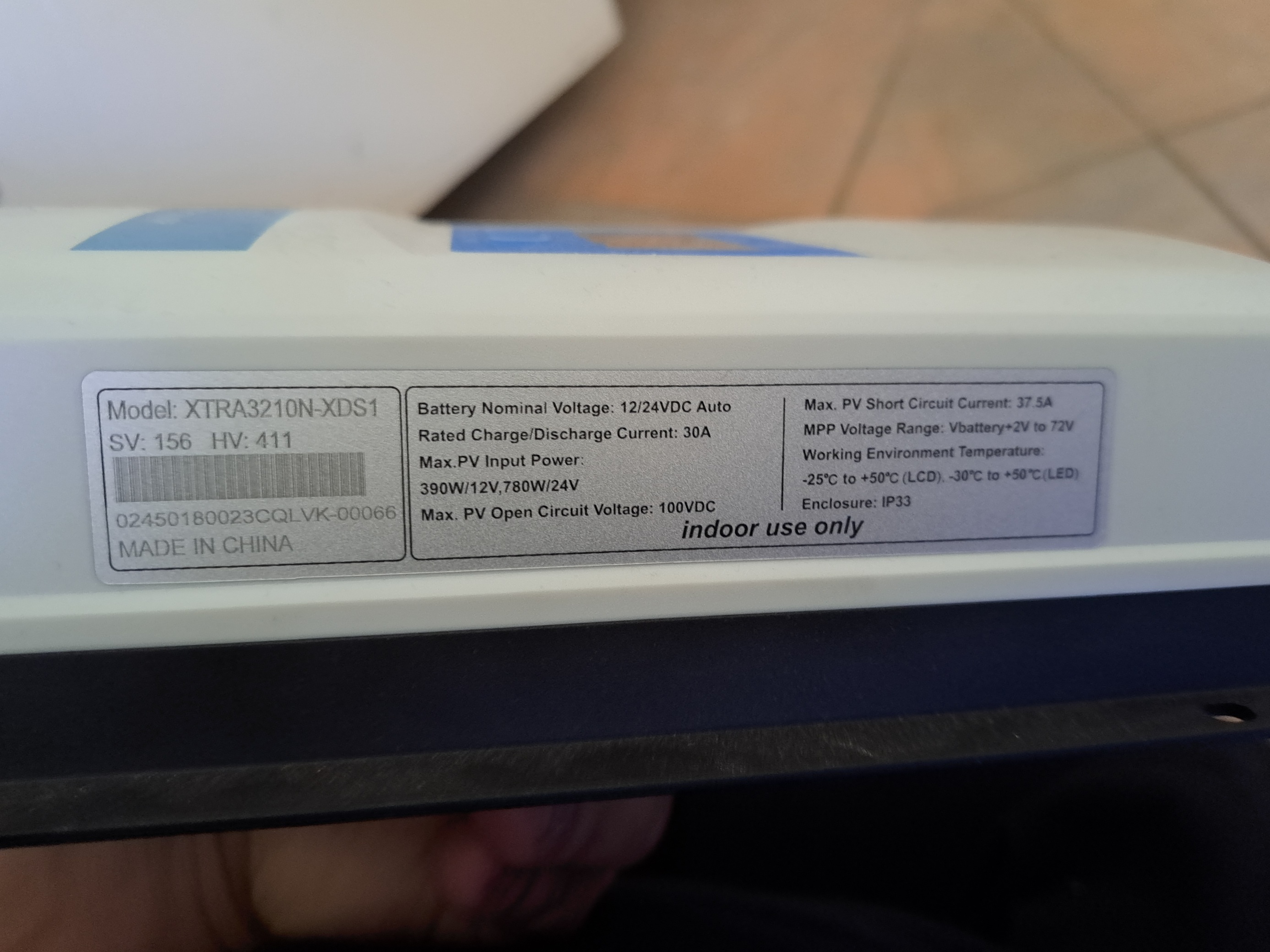 Sold: Epever xtra3210n 30a mppt solar charge controller. - Classifieds ...