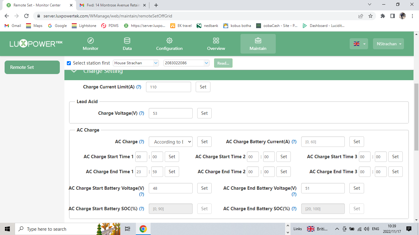 Inverter settings - Inverters - Power Forum - Renewable Energy Discussion