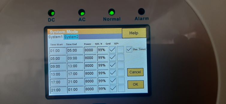 sunsynk settings and odd stuff on mppt 1 - Inverters - Power Forum ...