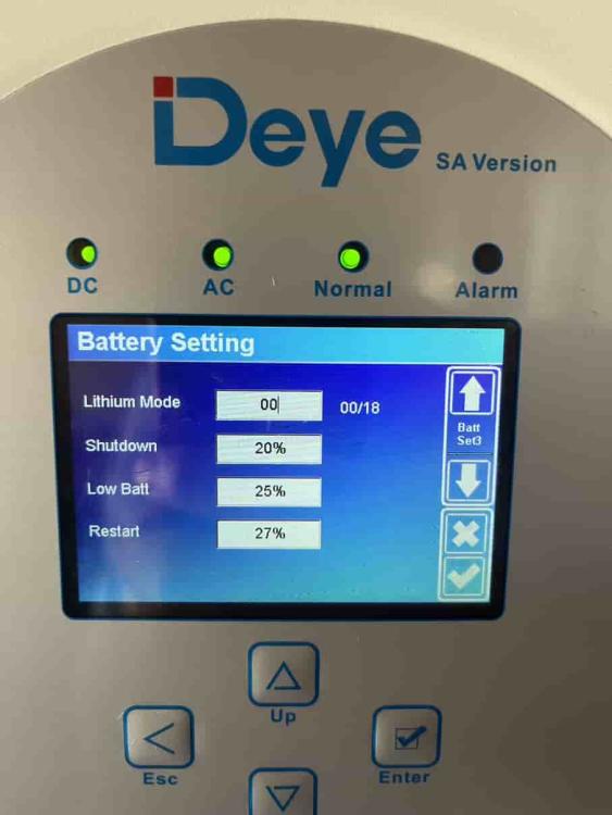 Dyness battery setup --> Deye 8K inverter - Batteries - Power Forum ...