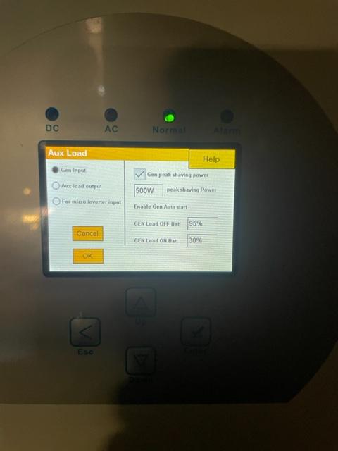 2kW Inverter Generator Load Sharing and SunSynk Inverter - Inverters ...