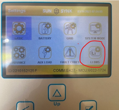 CFE-5100 S 5.12kWh Lithium battery wifi connection with CF energy app ...