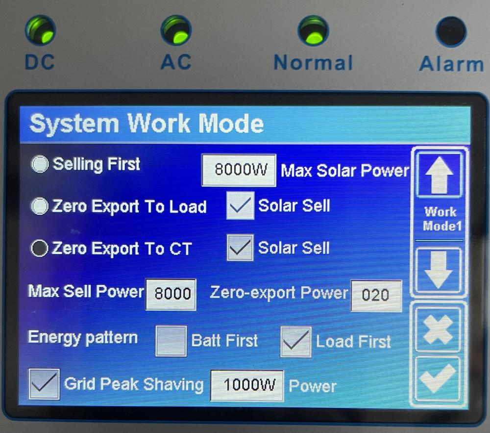 Deye - "Zero Export To CT" Reduces Power & Load Values - Solar Power ...