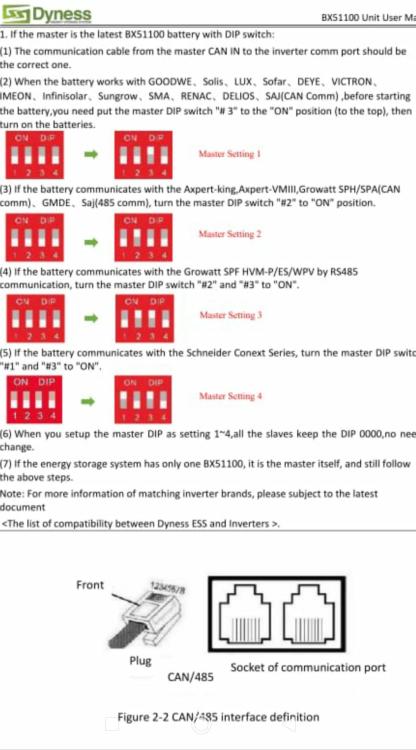 Battery Settings - Batteries - Power Forum - Renewable Energy Discussion