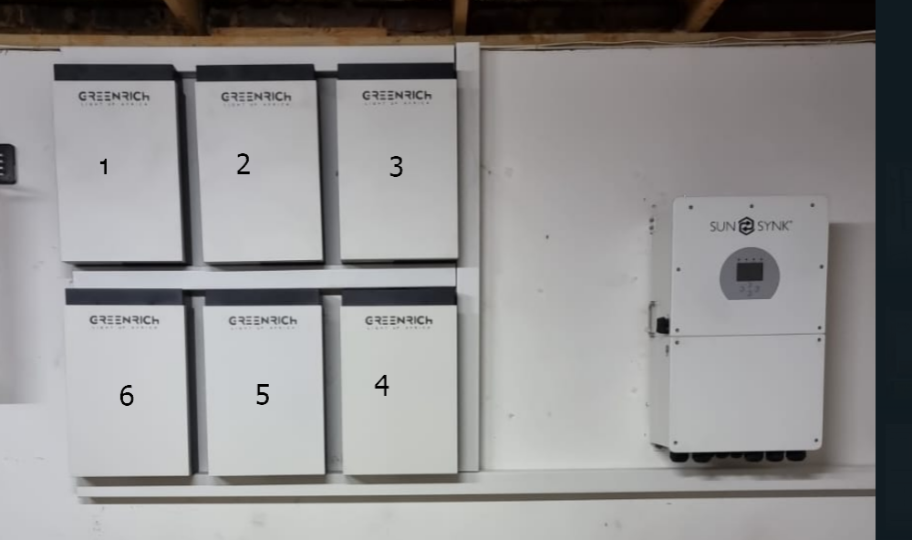 Sunsynk Inverter // Show parallel batteries in LiBMS screen - Batteries ...