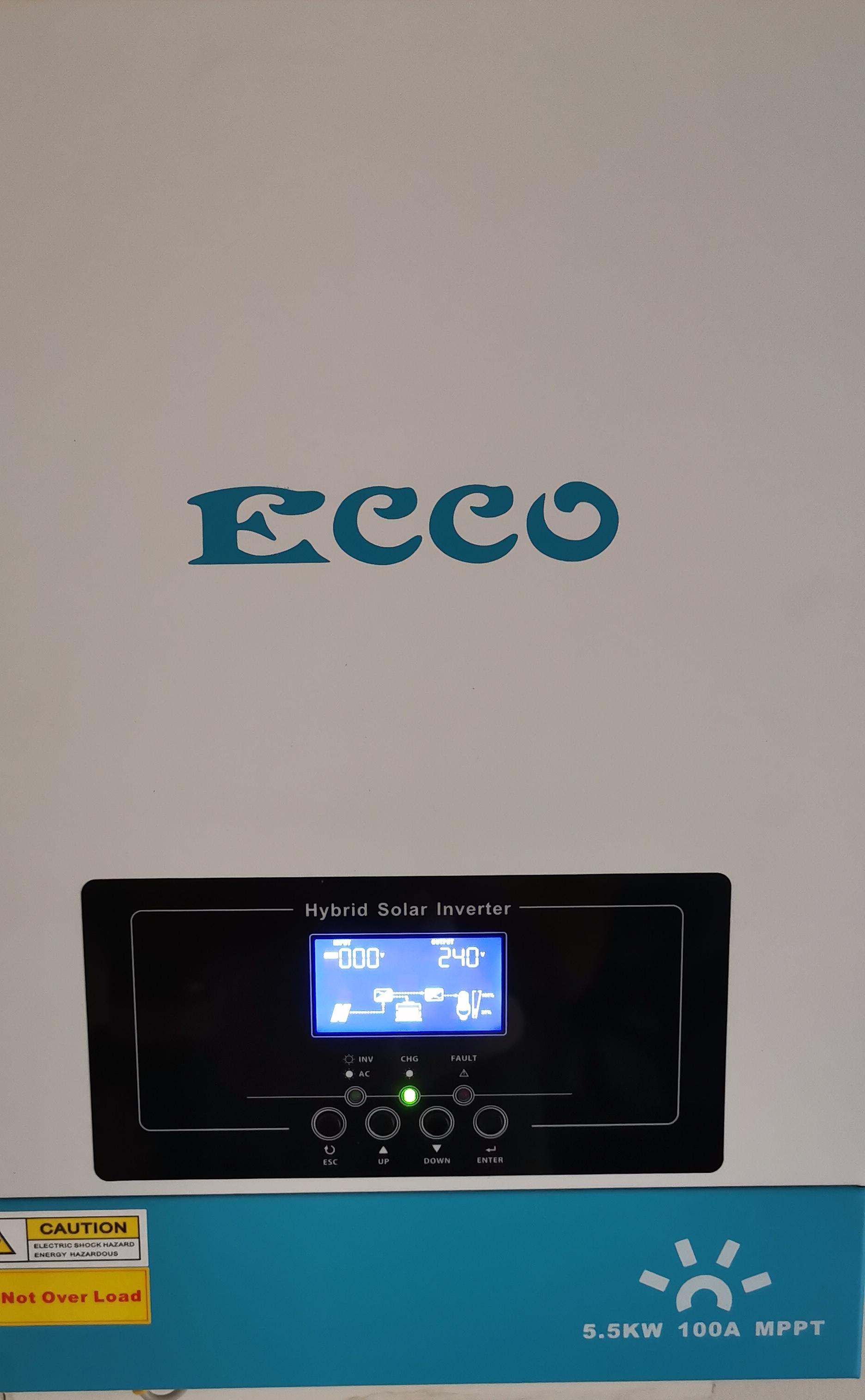 Help with ECCO Inverter - Battery not discharging - Inverters - Power ...