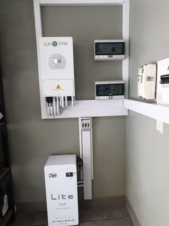 Sunsynk 5kw / Fw10/8 / 13 xJinko 620w Nelspruit install - Member ...
