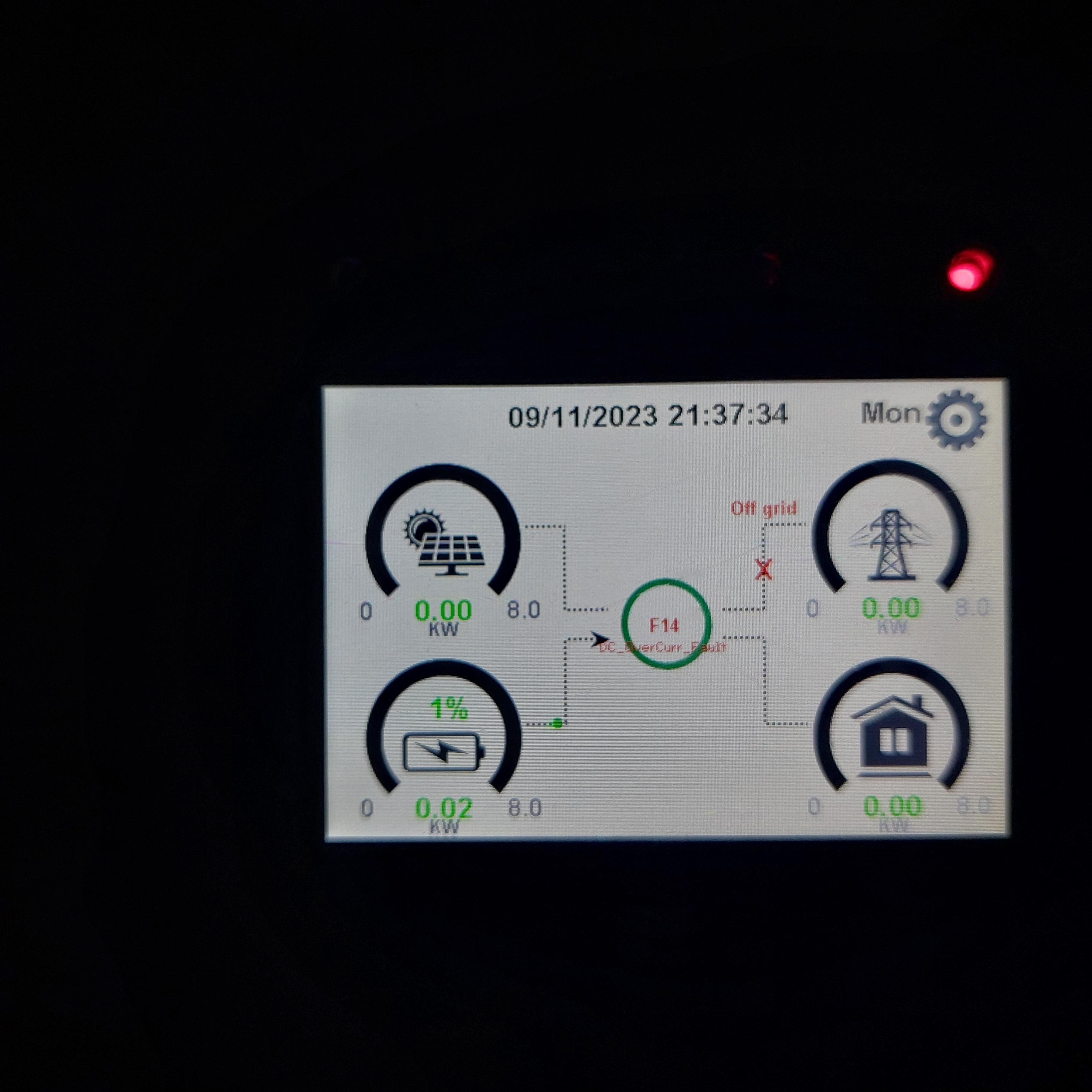 Deye 8kw inverter error message - Inverters - Power Forum - Renewable ...