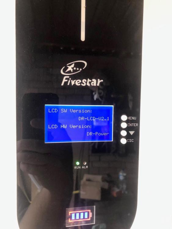 Fivestar FS-G01-48200 Battery BMS (DR-Power) no Software version ...