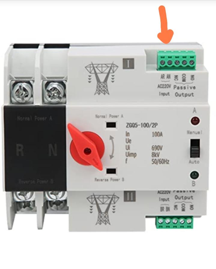 Smart Changeover Switch (not automatic, just controllable through app ...