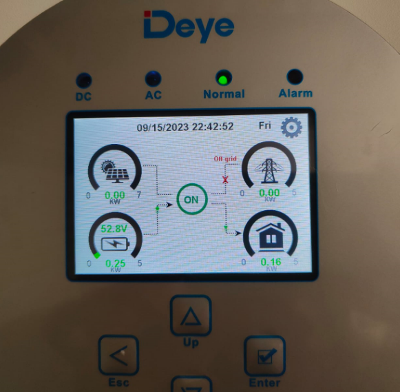 My Deye 5KW randomly shows that its Off-Grid - Inverters - Power Forum ...