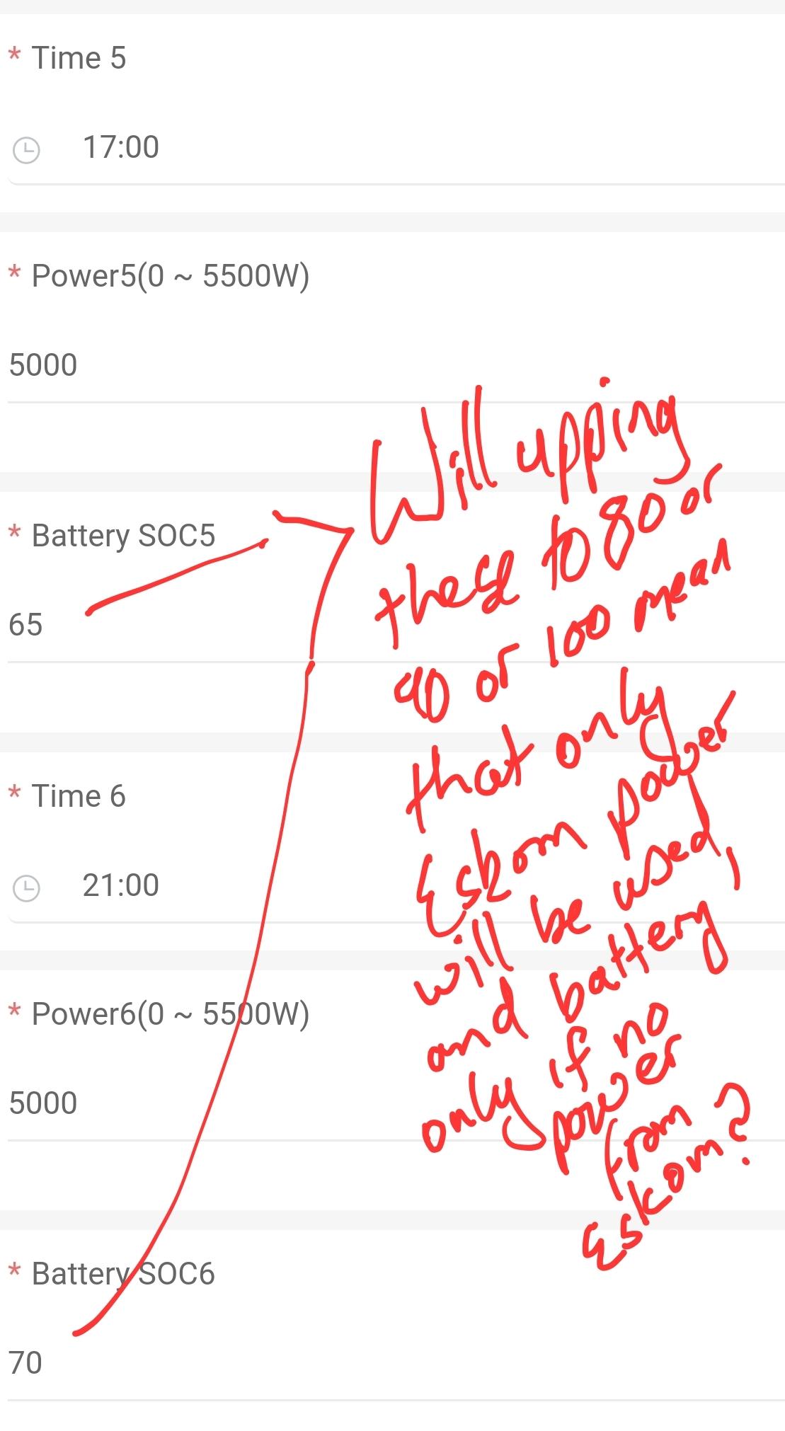 Sunsynk inverter settings - Inverters - Power Forum - Renewable Energy ...