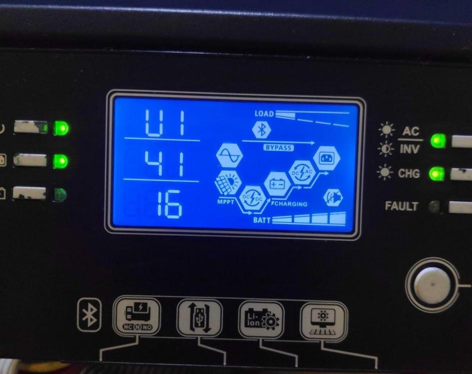 Axpert VM 3 showing wrong PV voltage - Inverters - Power Forum ...