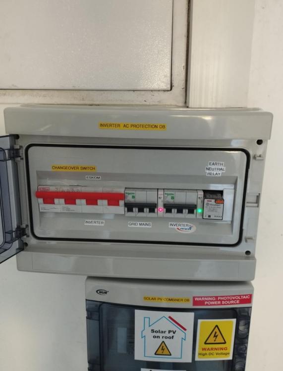 Slate Roof operations in Midrand, 12kW Deye, 14 x JA Solar 555W Monos ...