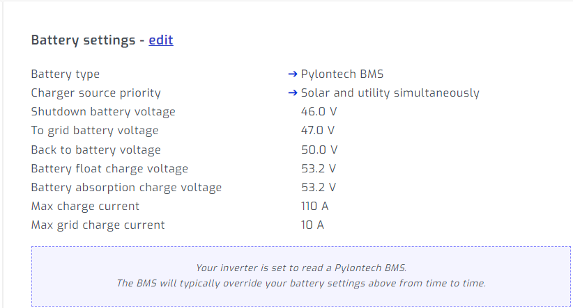 Recommended Pylontech Current - Batteries - Power Forum - Renewable ...