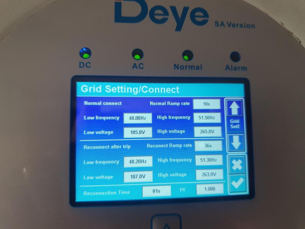 Deye 12kw 3 Phase Inverter - using electricity from grid when there is ...