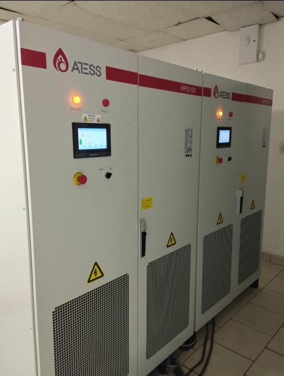 100kW ATESS, 127kW PV Array & FreedomWon 40/32HV Lithium battery ...