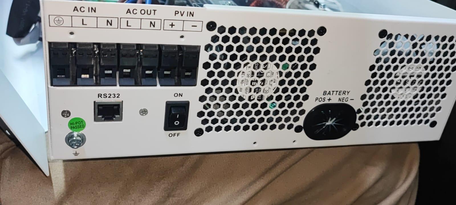 ECCO 3.Kw\3.5Kva HIN3500 Inverter Pin Out for RS232 - Accessories ...