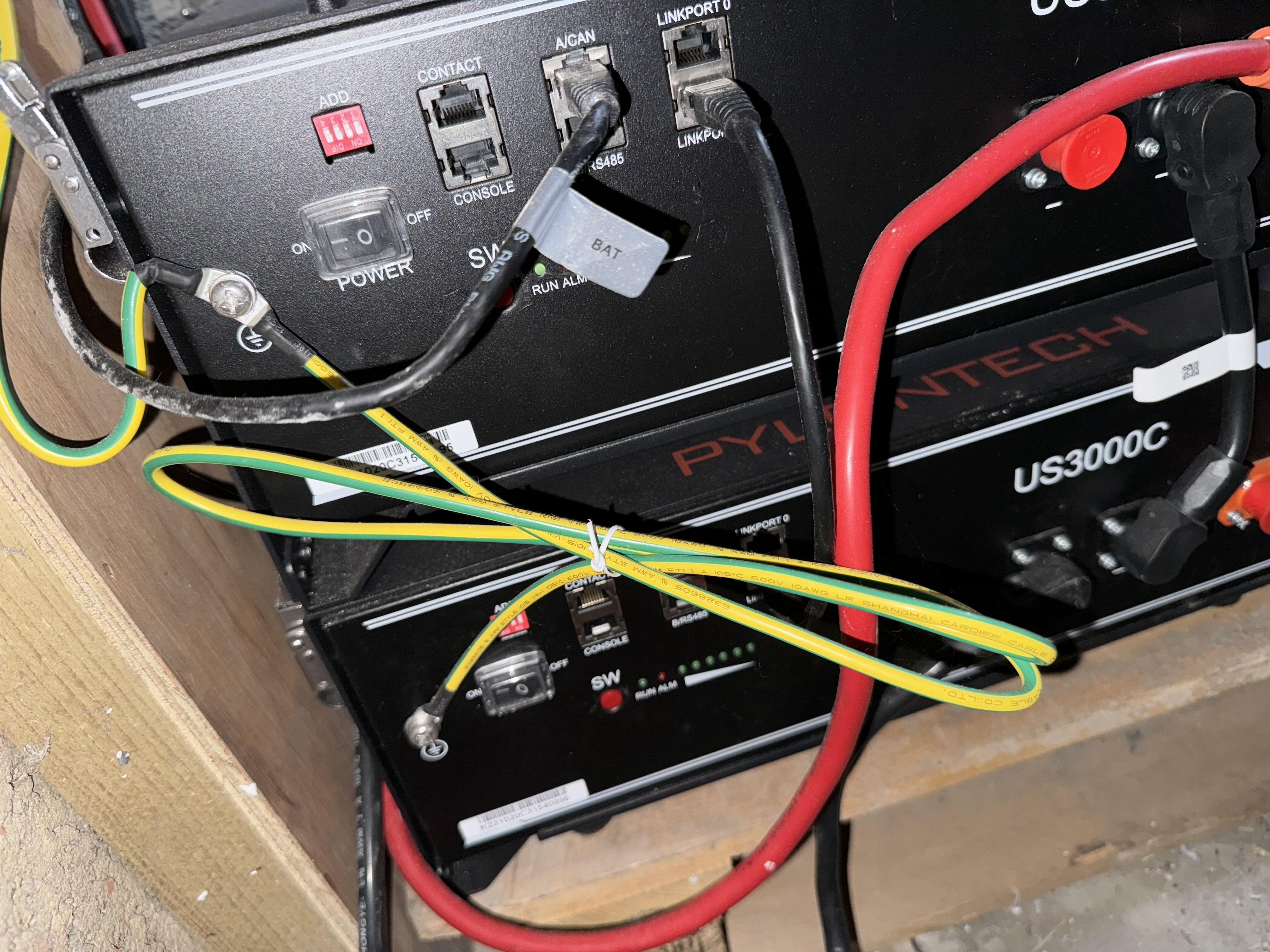 Pylon US3000C installed by professionals shows issues from the looks ...