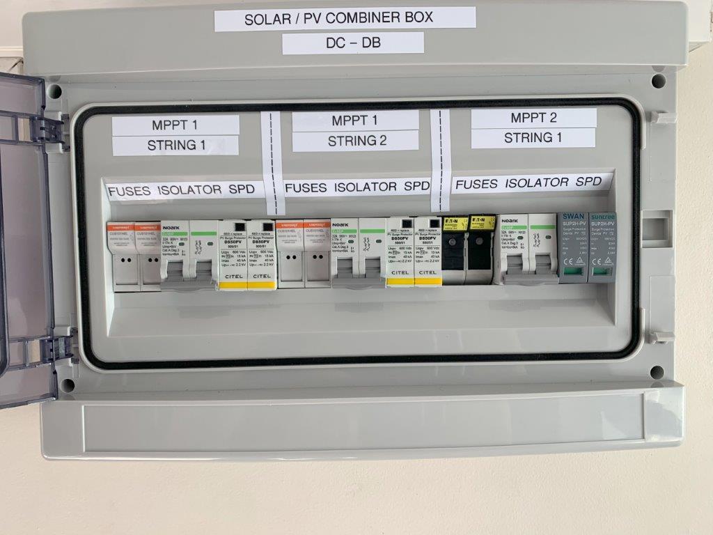 Correct Wiring of a Solar Combiner Box - Accessories - Power Forum ...