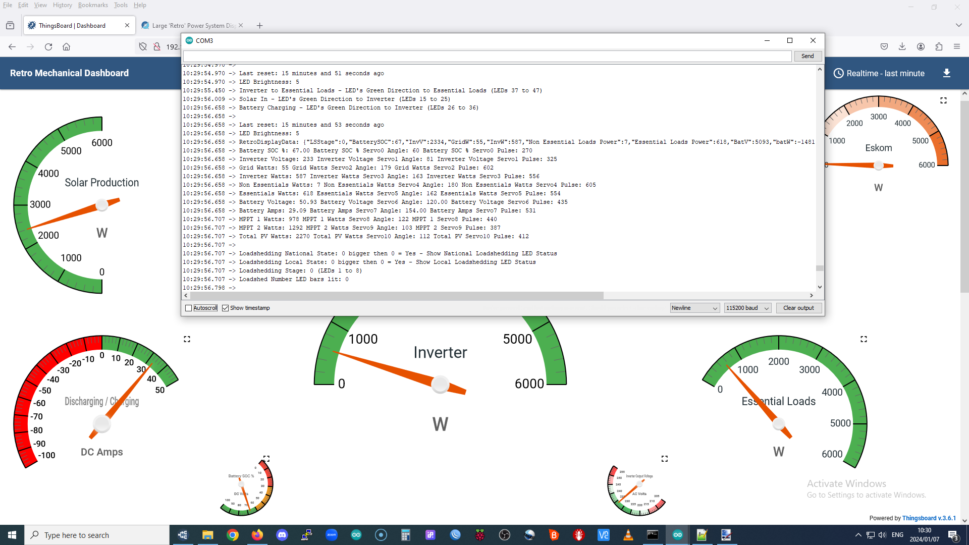 Large 'Retro' Power System Display - Page 2 - Inventions - Power Forum ...