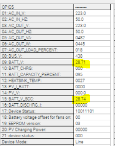 Synapse (Voltronic/Axpert) battery voltage calibration - help? - Inverters - Power Forum ...