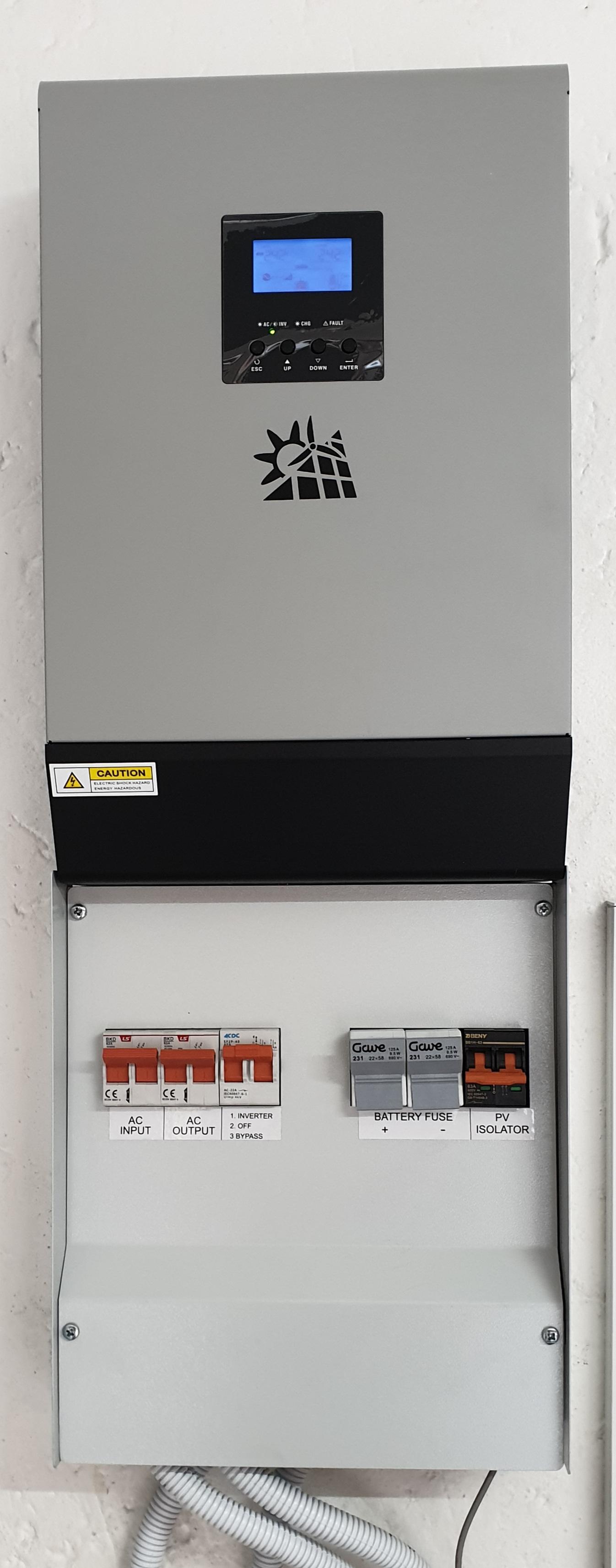 Axpert 5kw inverter and pre-wired db board - Classifieds - Power Forum ...