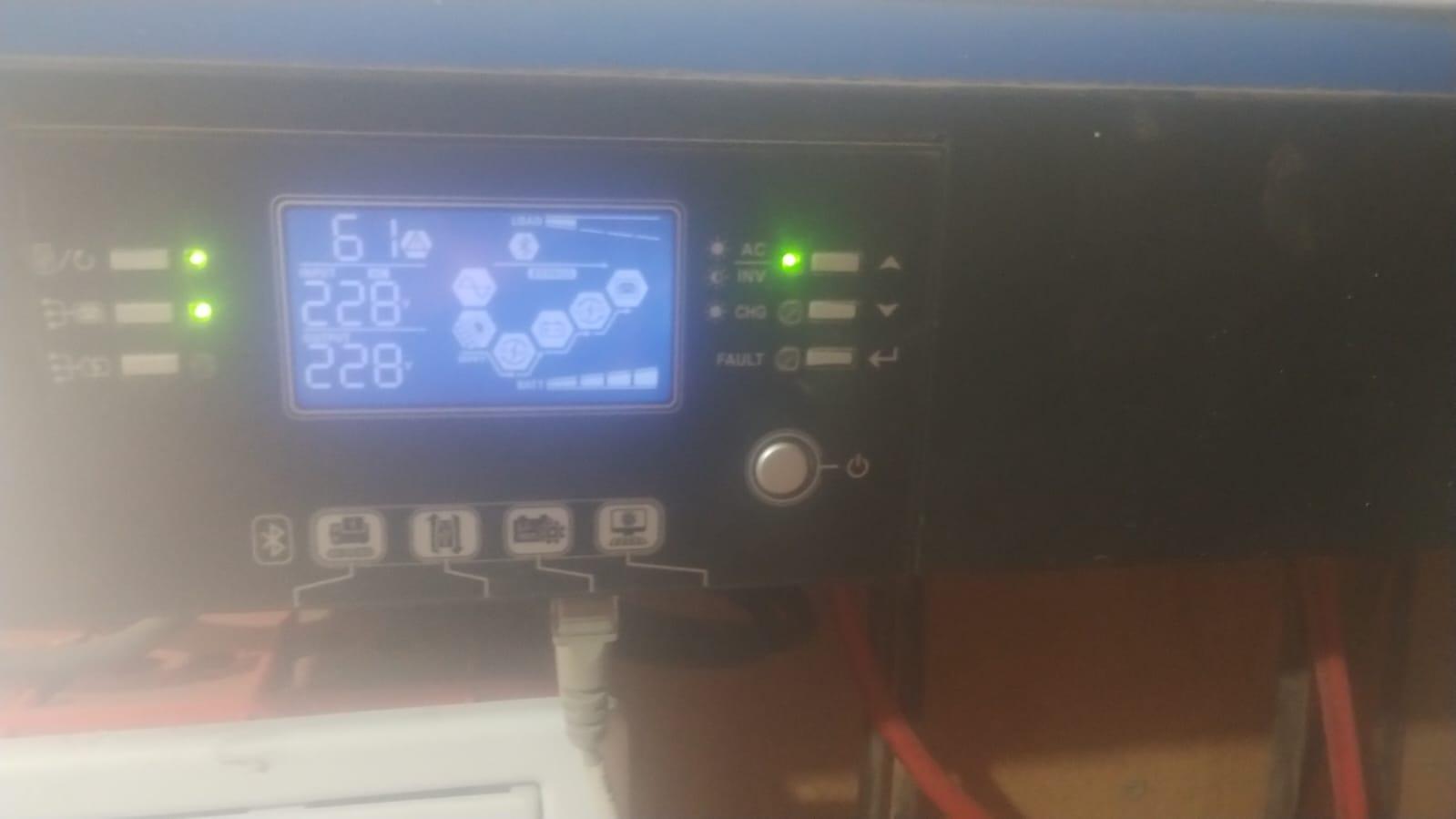 Error 61 on VM3 inverter (5kw III voltronic) when connecting LIO II ...