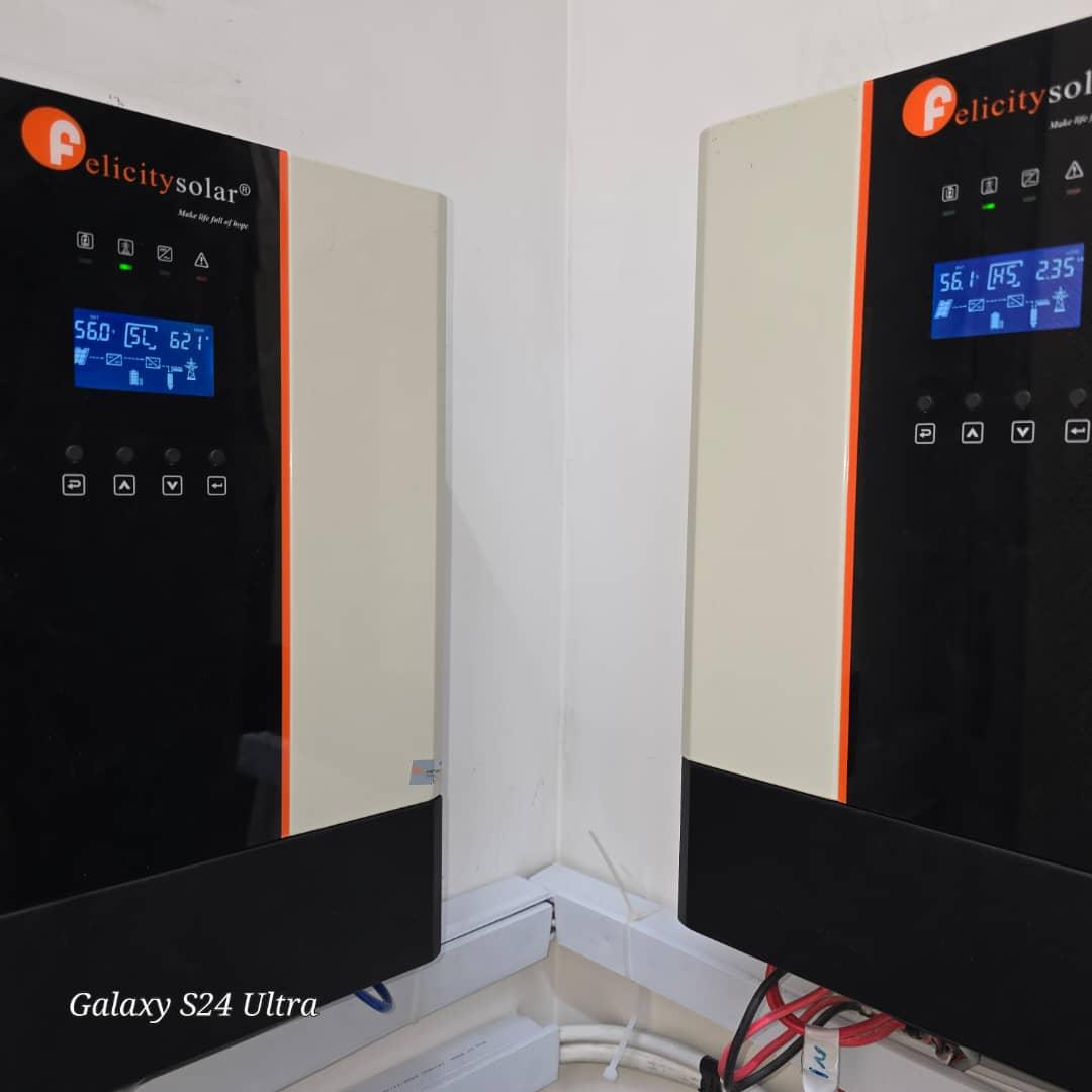 Unbalanced load in 2 parallel inverters just when the Grid is on ...