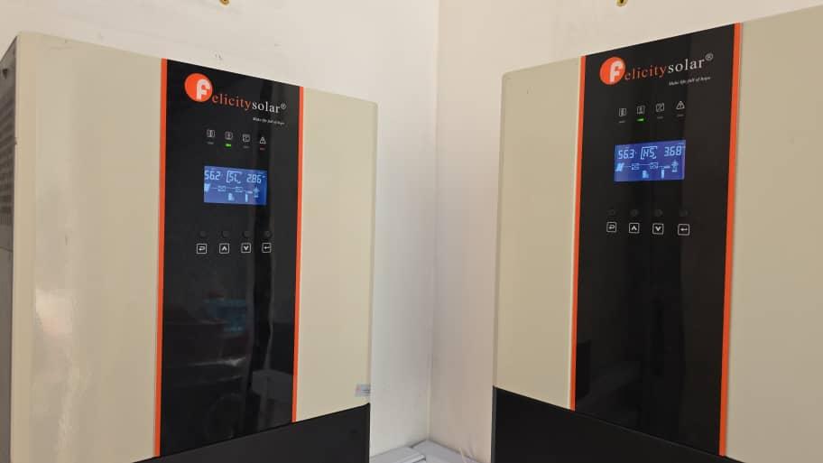 Unbalanced load in 2 parallel inverters just when the Grid is on ...