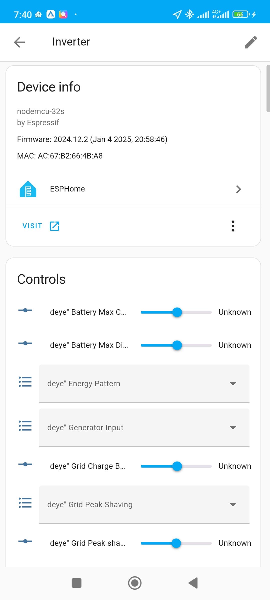 ESP32 Integration from Deye inverter to Home Assistant - Home ...