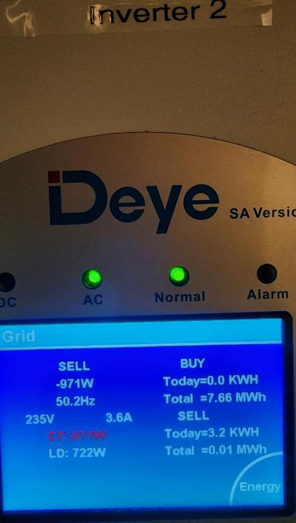 Deye Parallell - Inverters - Power Forum - Renewable Energy Discussion