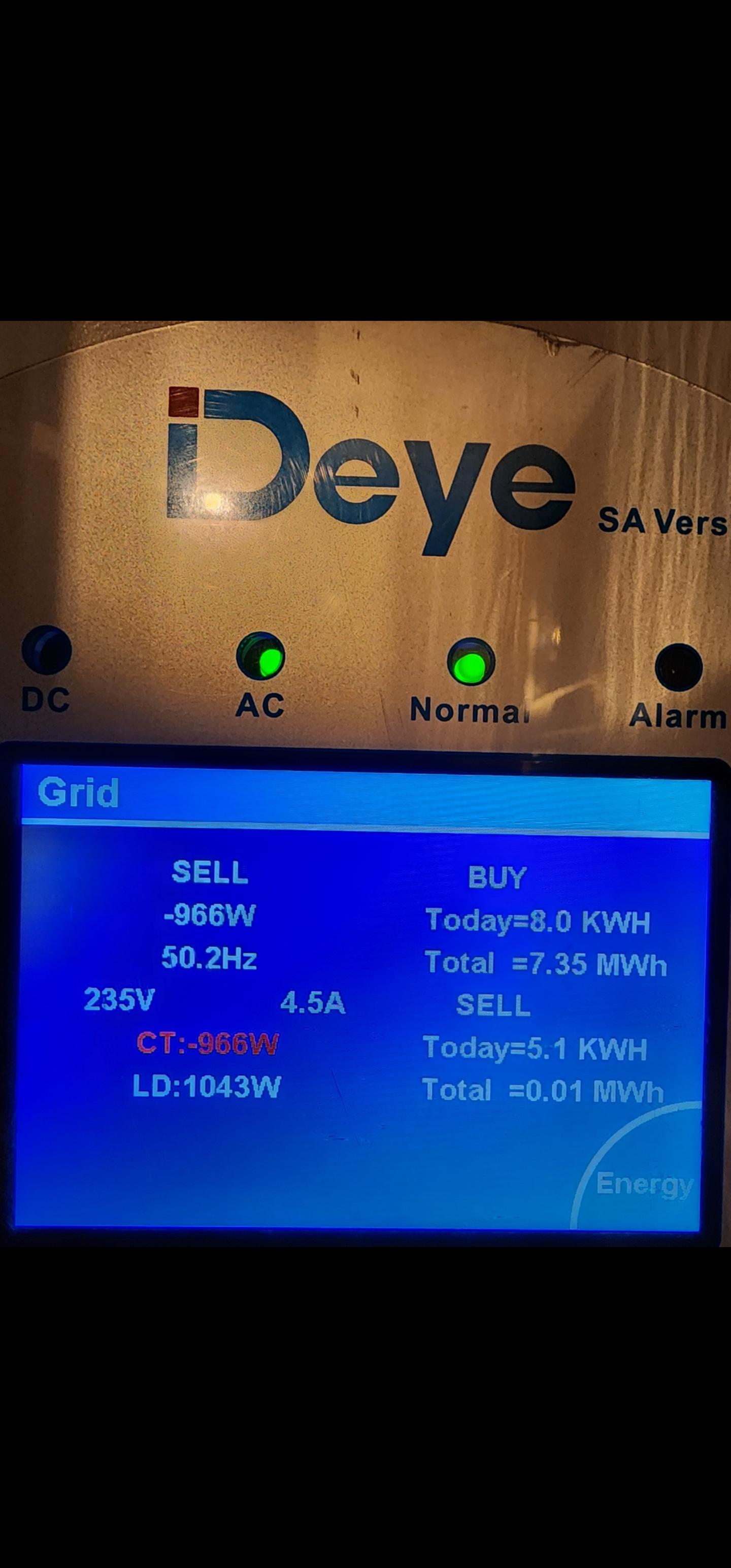Deye Parallell - Inverters - Power Forum - Renewable Energy Discussion