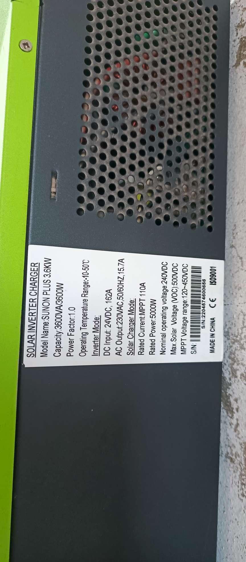 Error 32 suddenly appears on the inverter screen - Inverters - Power ...