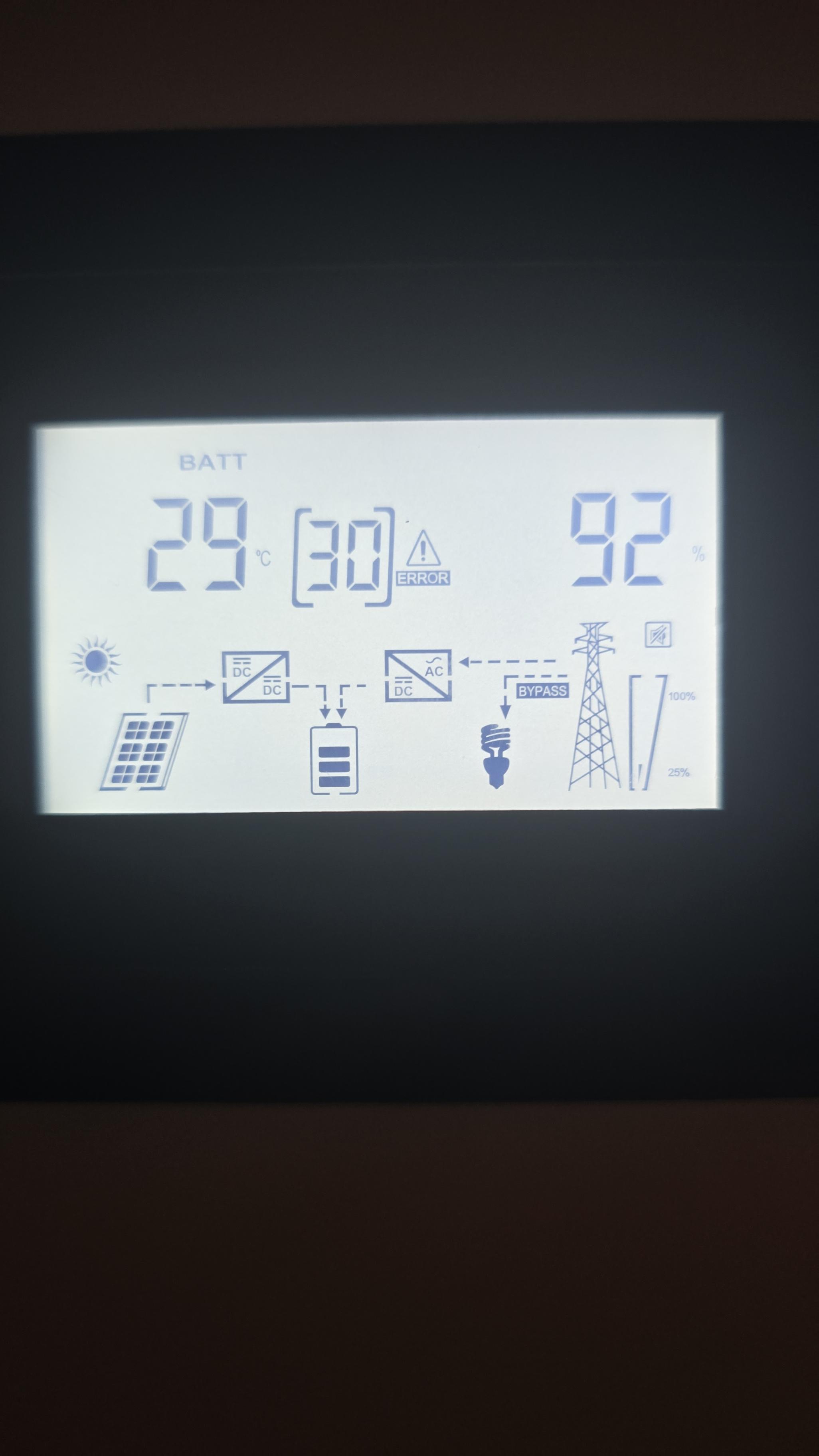 MUST, error 30 - Inverters - Power Forum - Renewable Energy Discussion