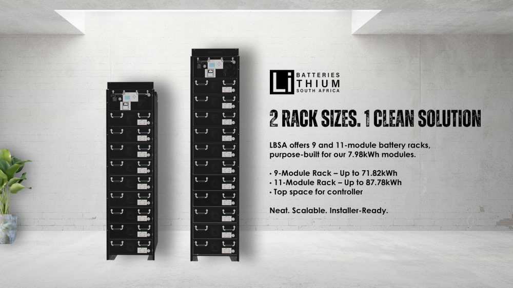 Choose the Right Fit: LBSA Now Offers Two Lithium Battery Rack Options ...